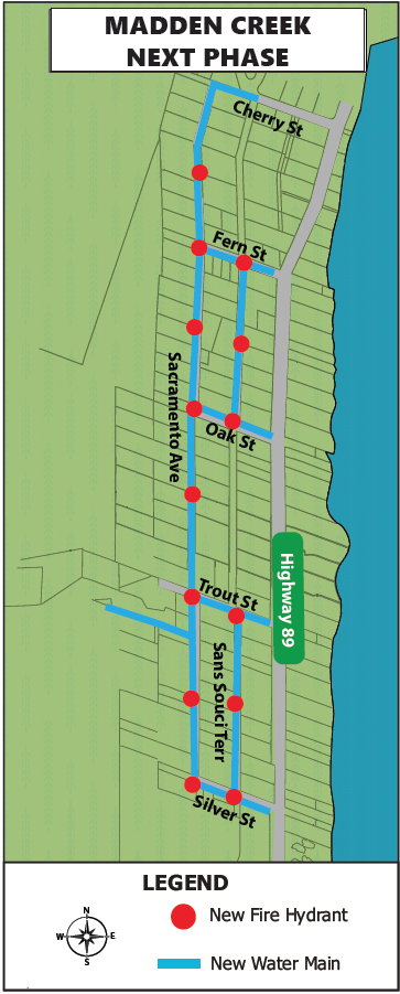 Madden Creek Water System Reconstruction Project | Tahoe City Public Utility District